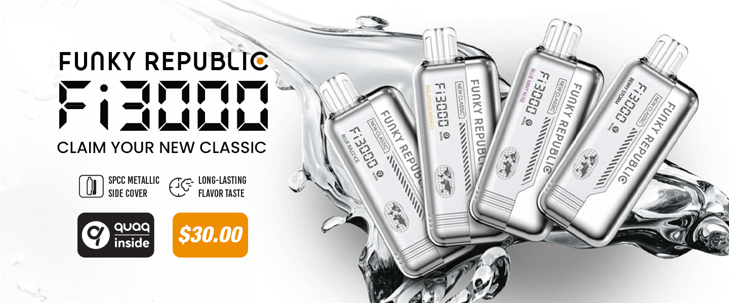 Funky Lands (Republic) Fi3000 Disposables – LA Vapor Inc